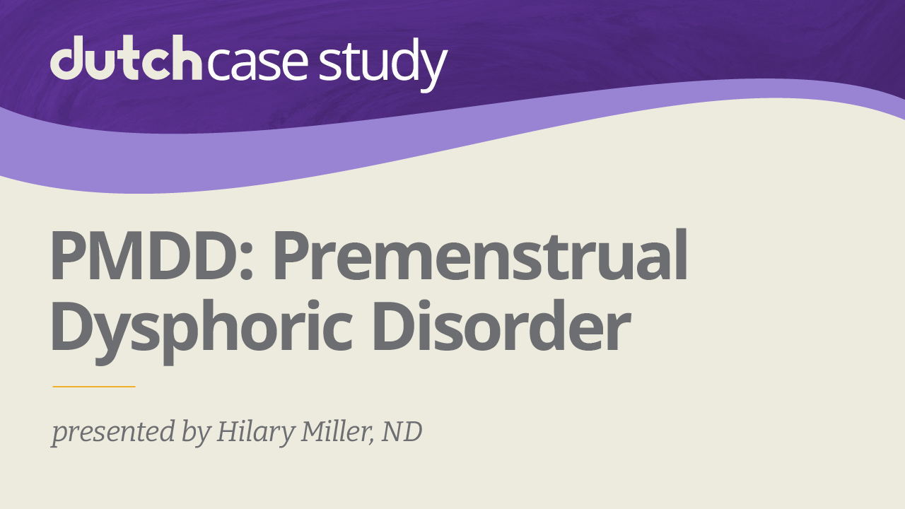 Premenstrual Dysphoric Disorder Skit