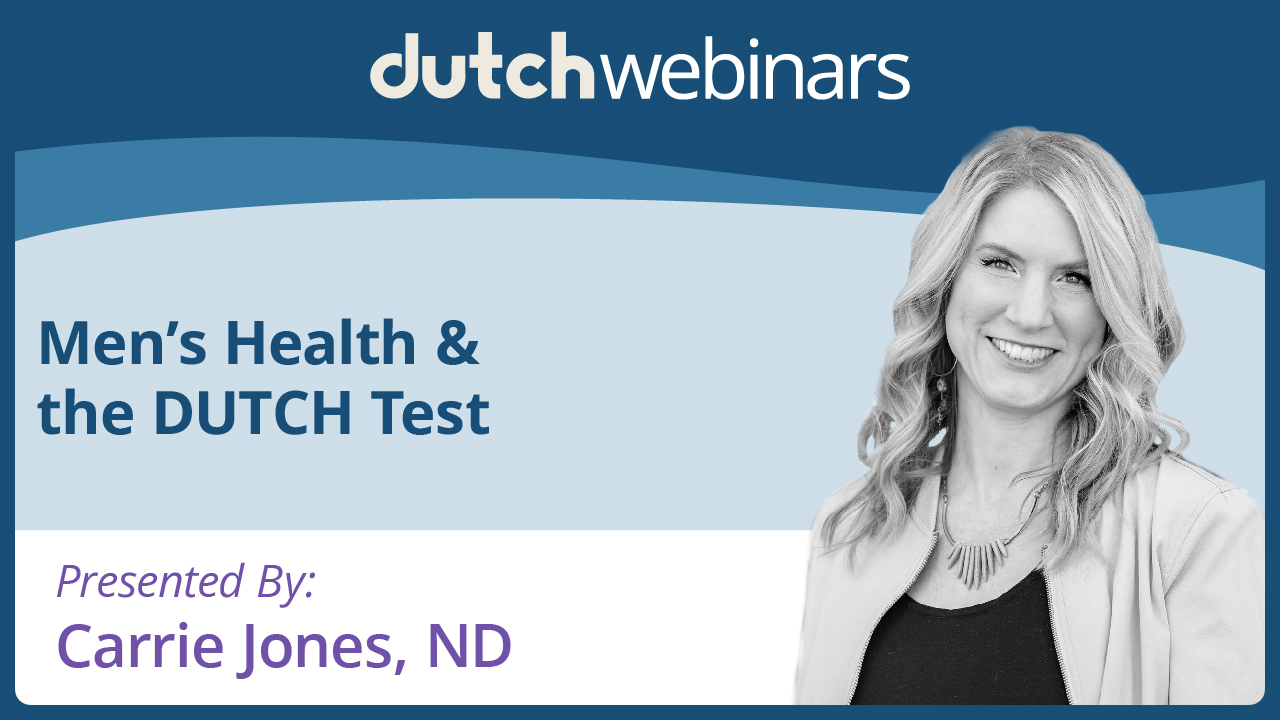 Men's Health and the DUTCH Test® - DUTCH Test